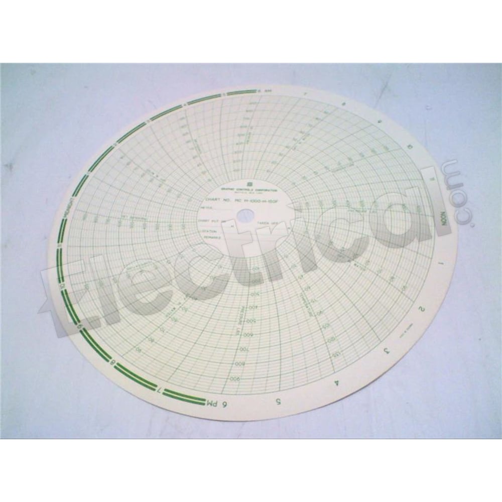 Graphic Controls 00020024 Chart Paper Data Control System