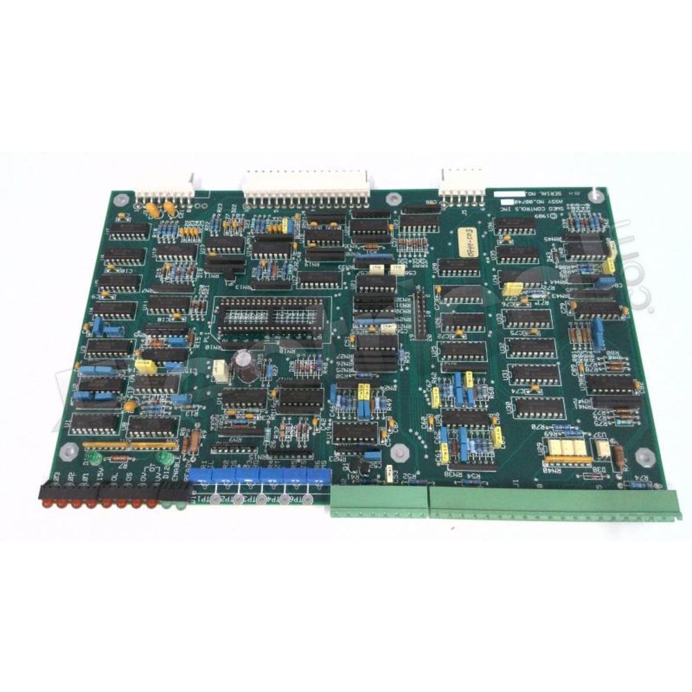 0074002 Sweo Controls Assembly for Machine Machine Part