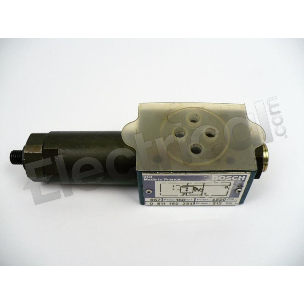 0811150234 Bosch Pressure Relief Valve Valve