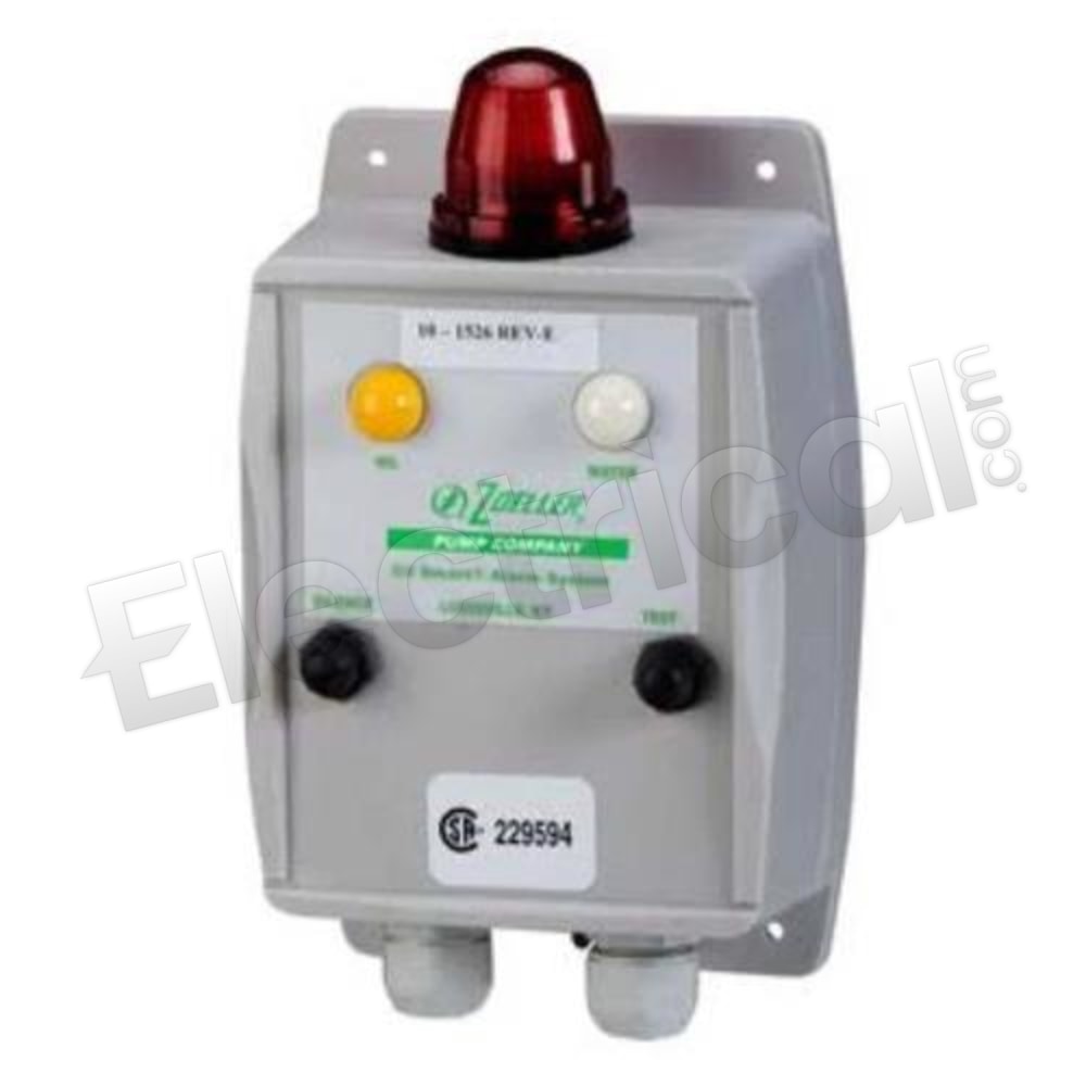 Zoeller Pump Co 10-1526 Pump Control Panel Pump