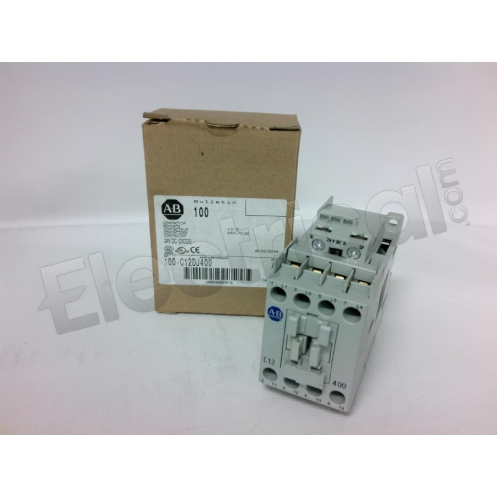 Allen-Bradley 100-C12DJ400 Contactor Motor Control