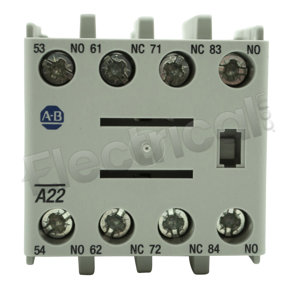 Allen-Bradley 100-FA22 Contactor And Motor Starter Auxiliary Motor Control
