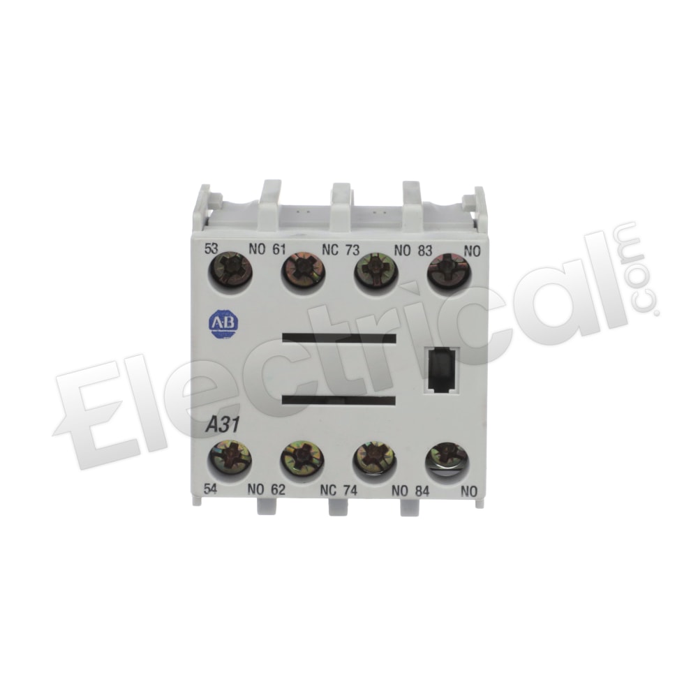 Allen-Bradley 100-FA31 Contactor And Motor Starter Auxiliary Motor Control