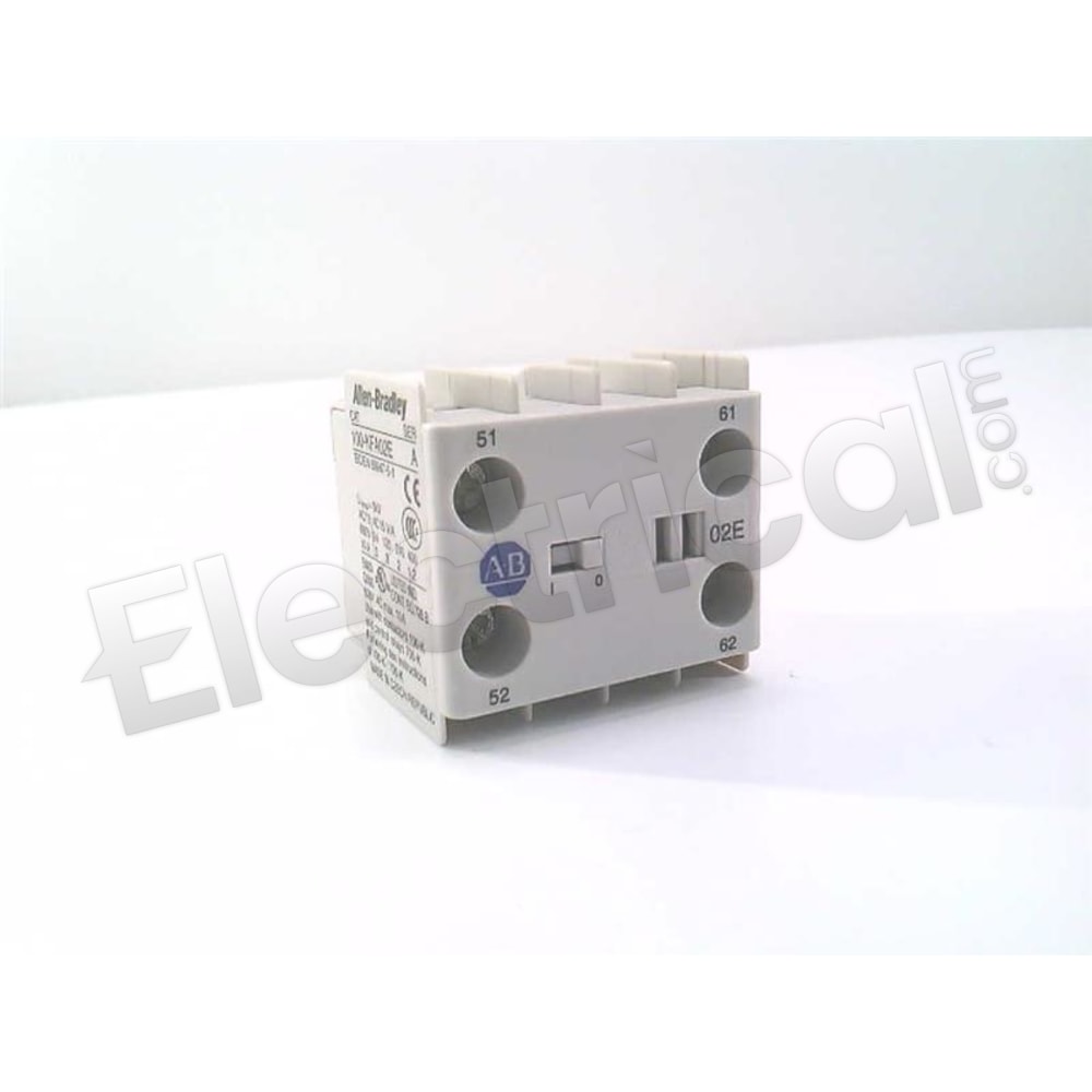 100-KFA02EM Allen-Bradley Contactor And Motor Starter Auxiliary Motor ...
