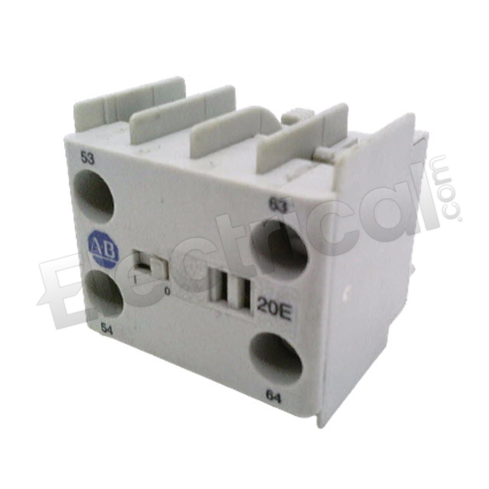 Allen-Bradley 100-KFA20E Contactor And Motor Starter Auxiliary Motor ...