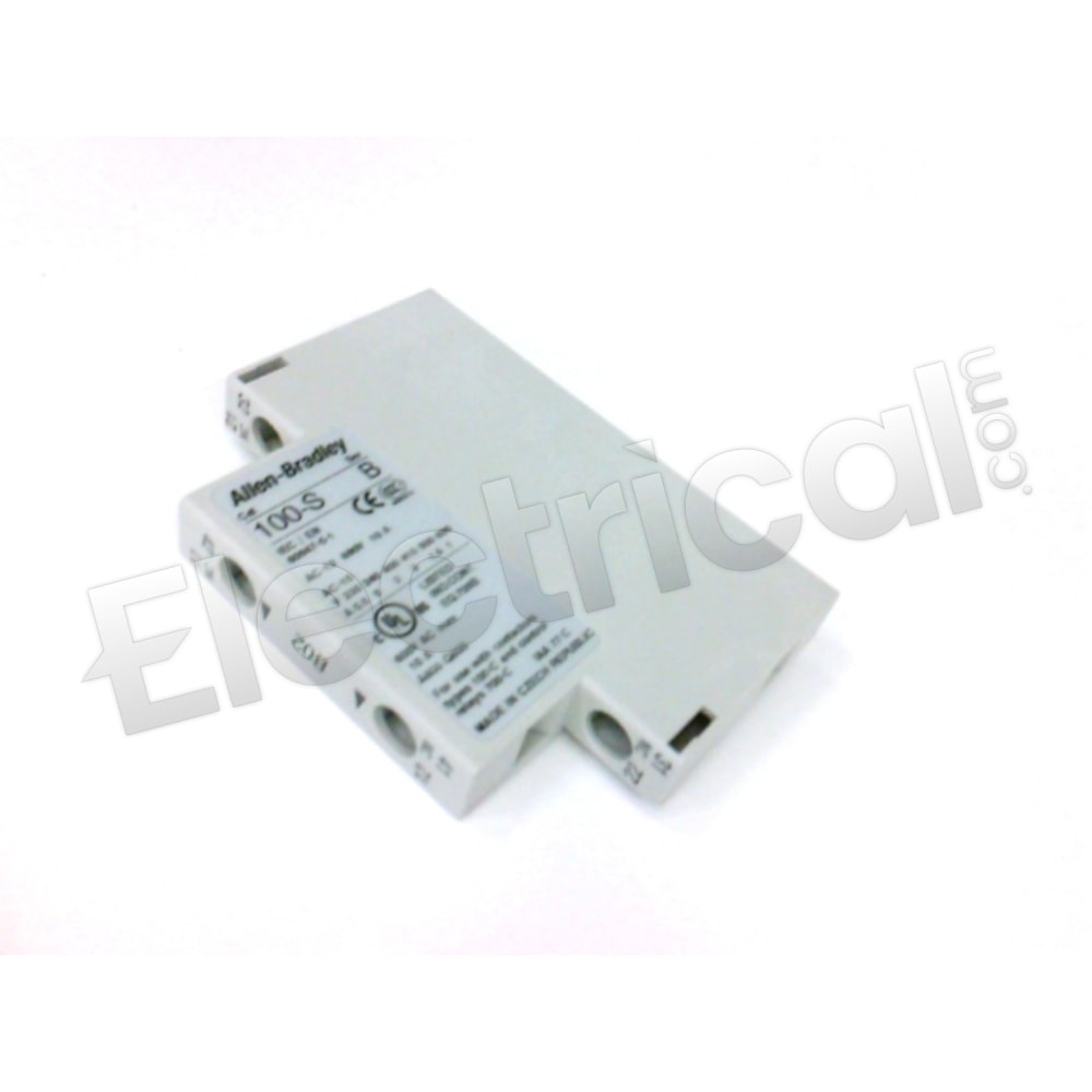 Allen-Bradley 100-SB02 Contactor And Motor Starter Auxiliary Motor Control