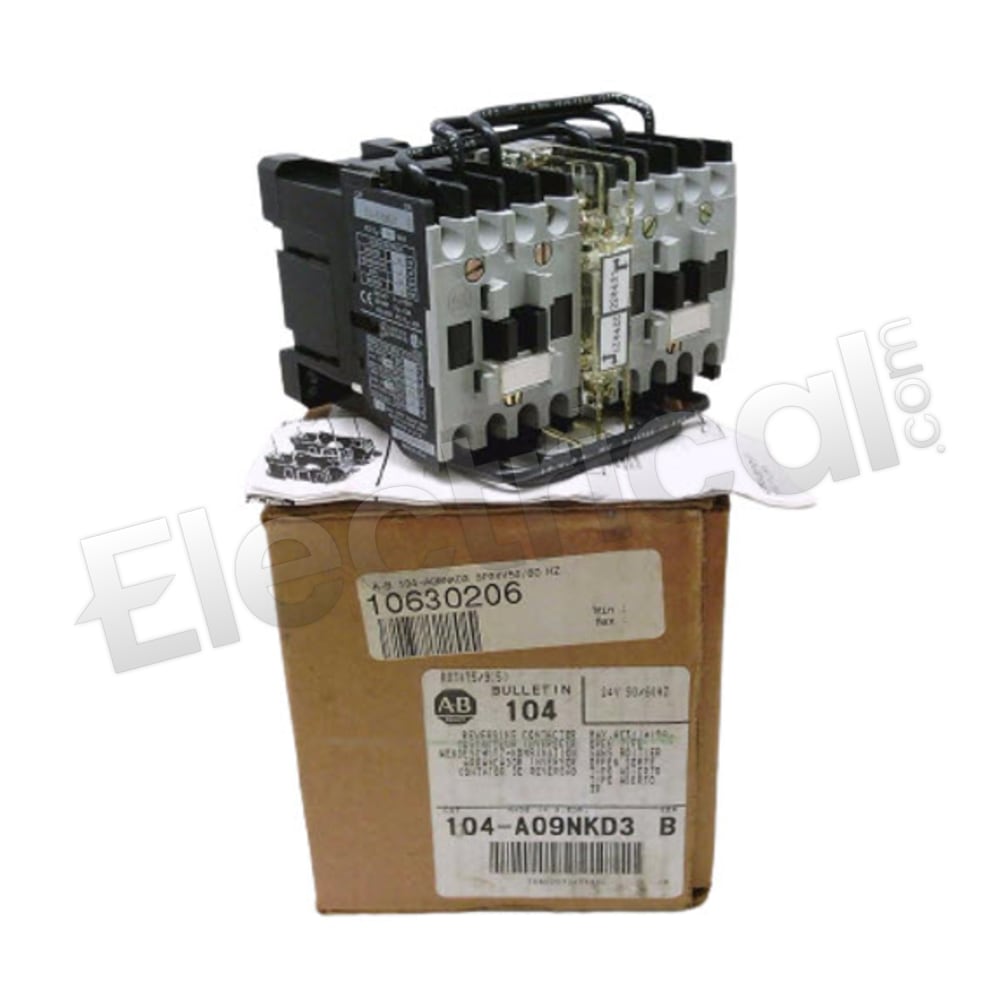 104-A09NKD3 Allen-Bradley Bulletin 104 9A Contactor