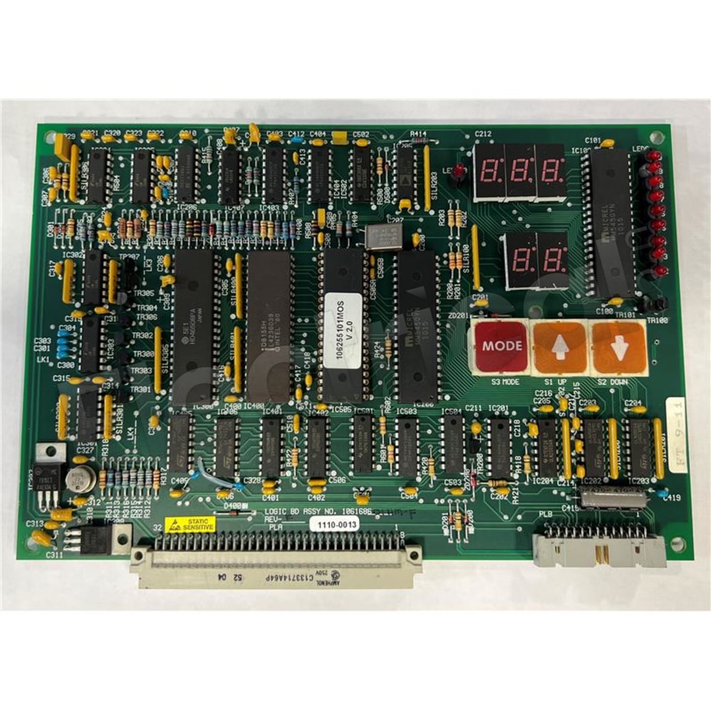 Nidec Corp 106168601HM-F CPU/Control Board Automation
