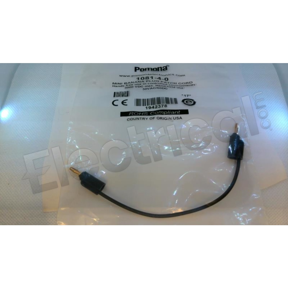 1081-4-0 Pomona Electronics Lead/Probe Test Equipment