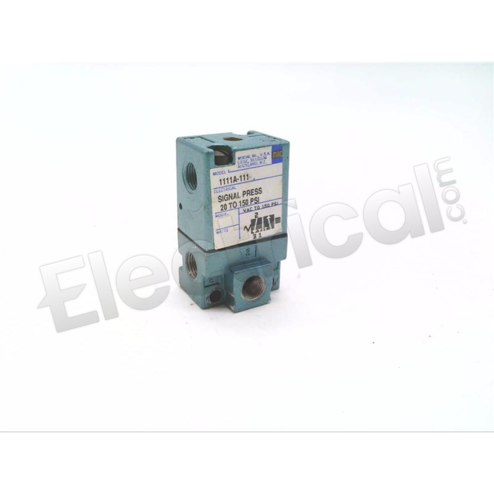 1111A-111 Mac Valves Solenoid Valve Valve