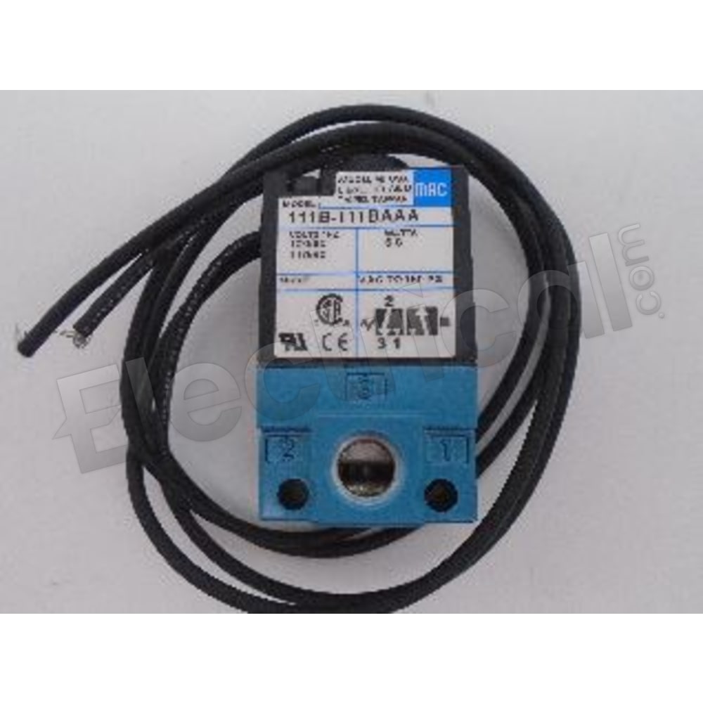 Mac Valves Inc 111B-111BAAR-408A Solenoid Valve Valve