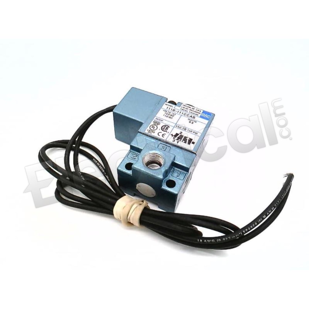 Mac Valves Inc 111B-111CCAB Solenoid Valve Valve