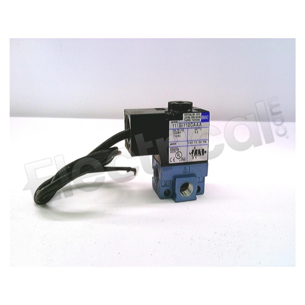 Mac Valves Inc 111B-112CAAA Solenoid Valve Valve