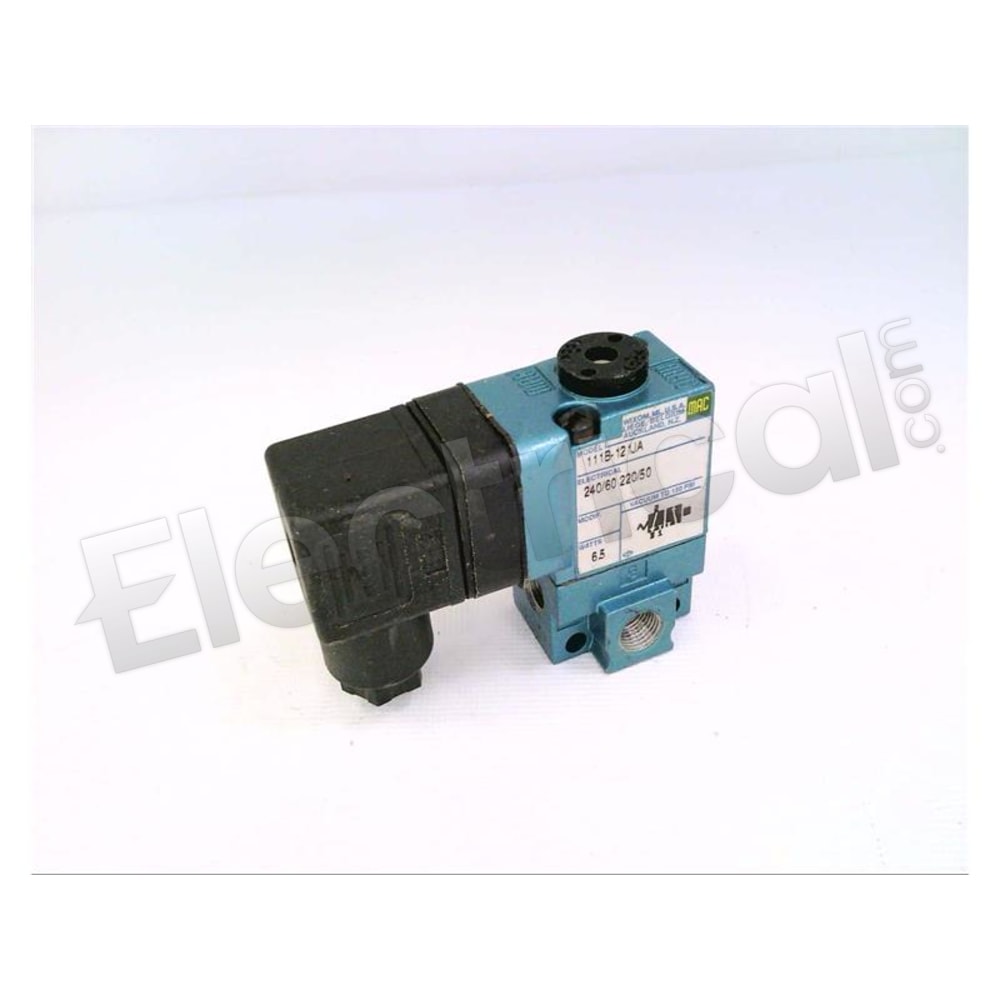 Mac Valves Inc 111B-121JA Solenoid Valve Valve