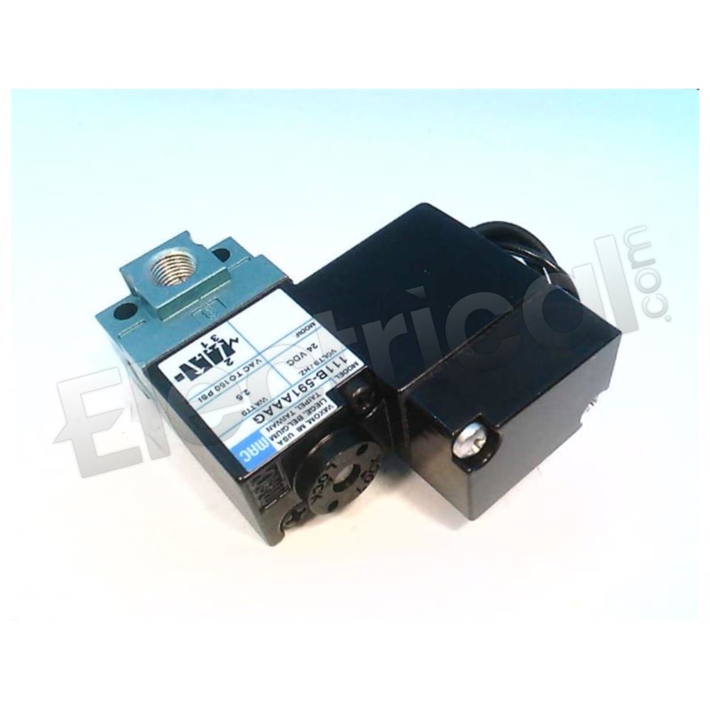Mac Valves Inc 111B-591AAAG Solenoid Valve Valve