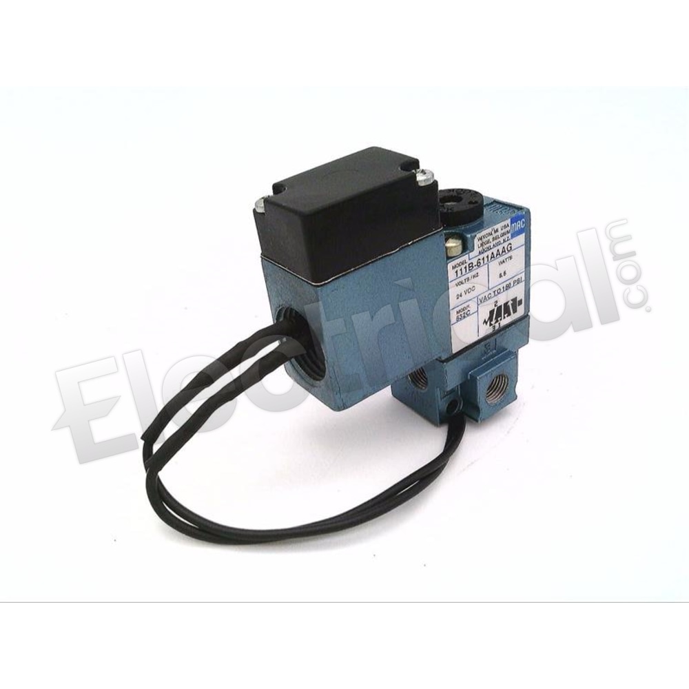 Mac Valves Inc 111B-611AAAG Solenoid Valve Valve