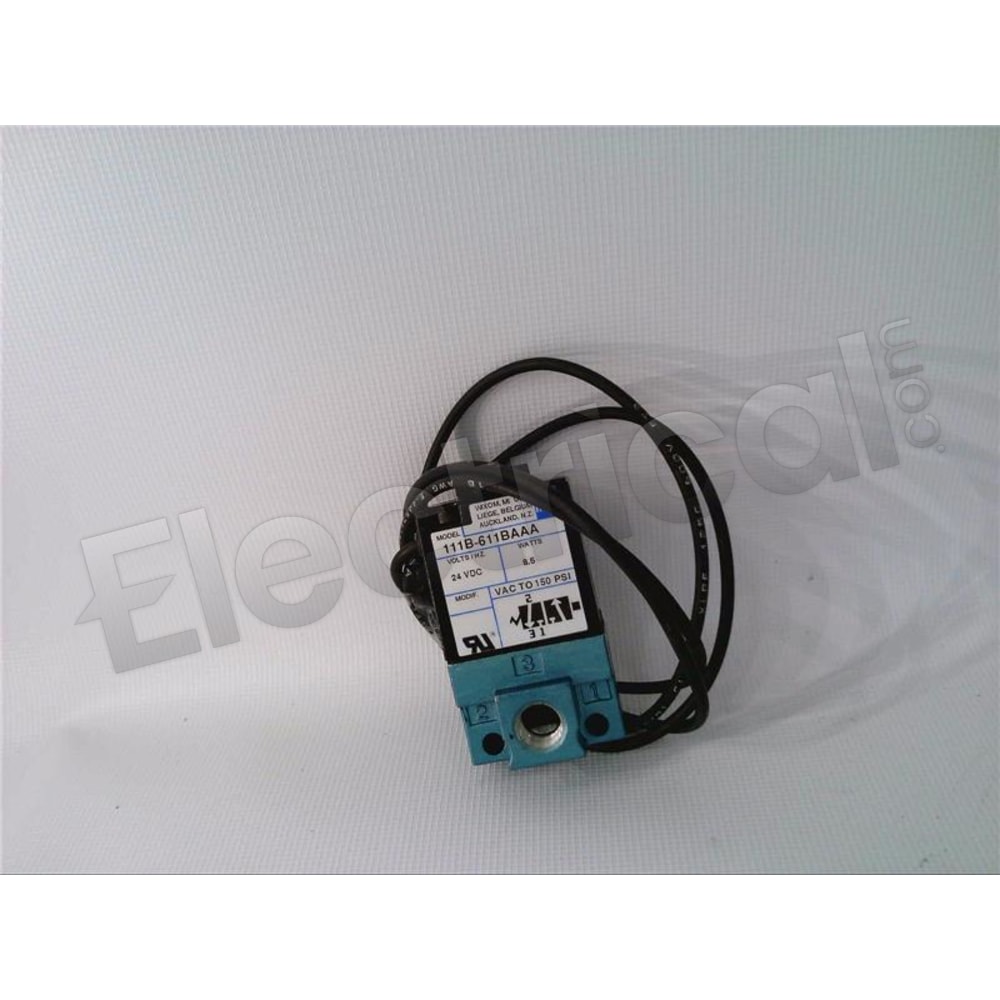Mac Valves Inc 111B-611BAAA Solenoid Valve Valve