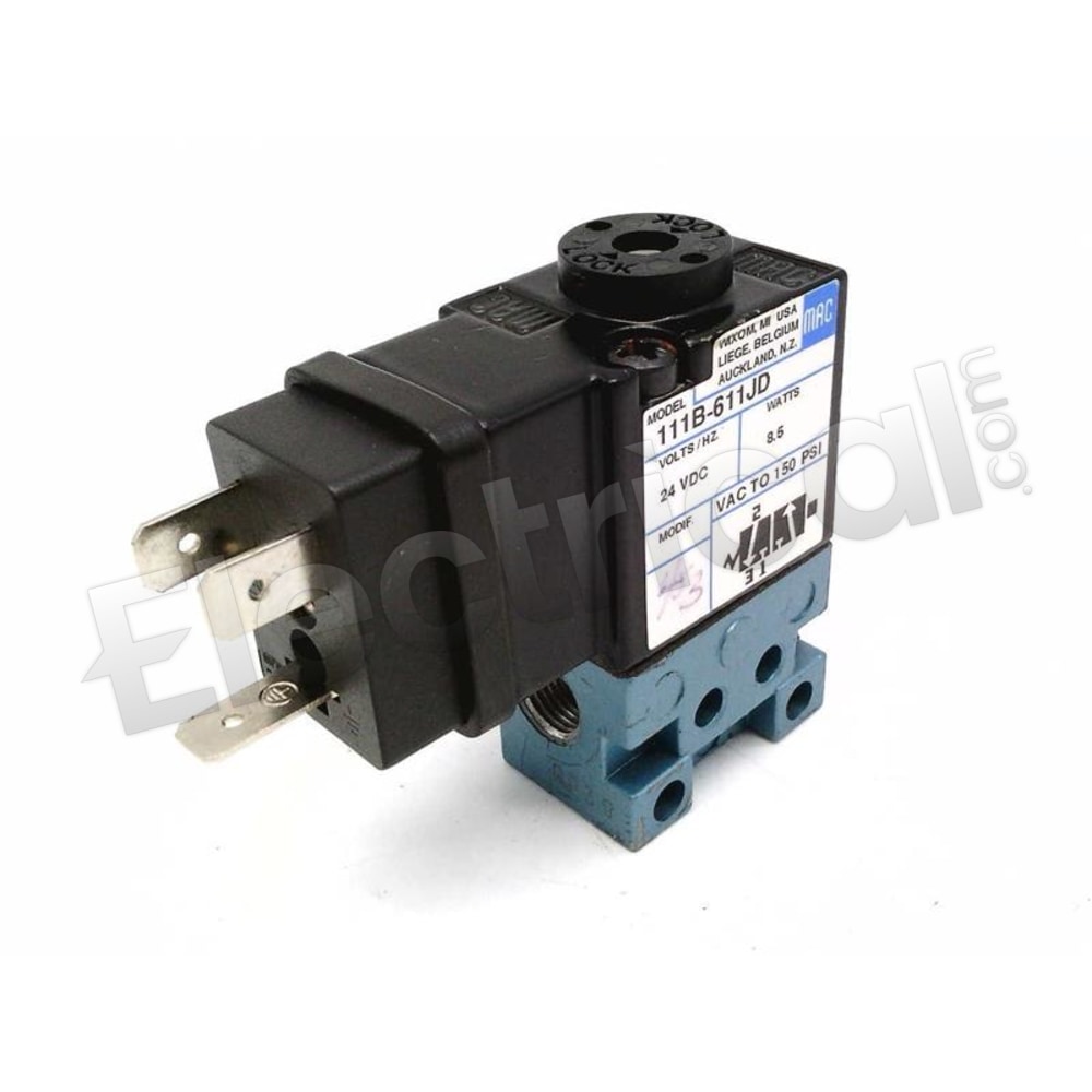 Mac Valves 111B-611JM Solenoid Valve Valve