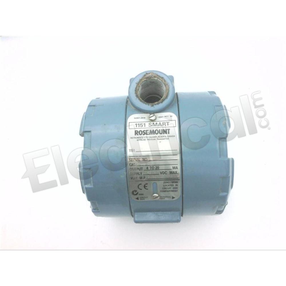 Emerson 1151LT6SA0A22DL4C6 Sensor Automation