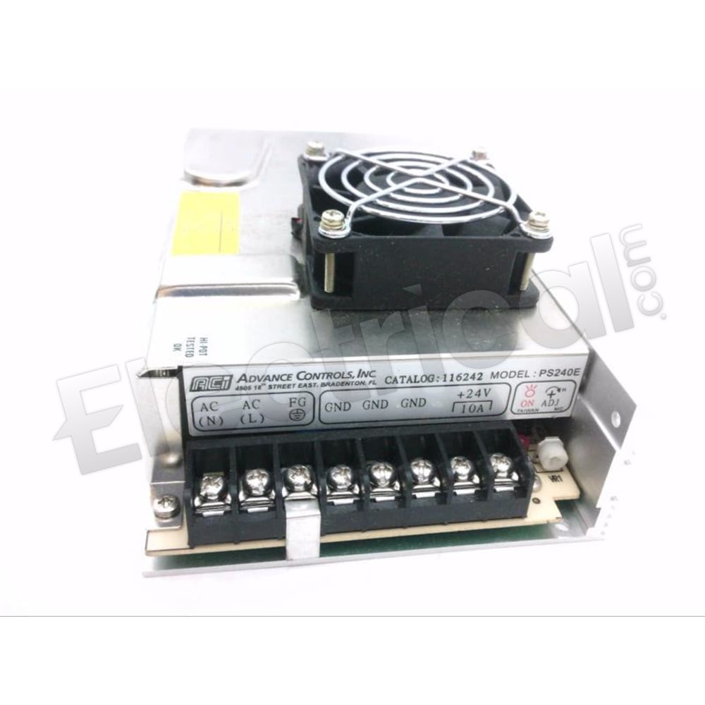 ACI Advanced Controls Inc 116242 Power Supply Power Supply