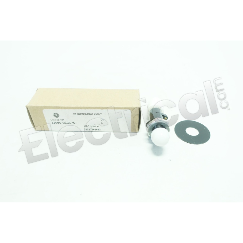 116B6708G3-W General Electric Indicator Light Automation