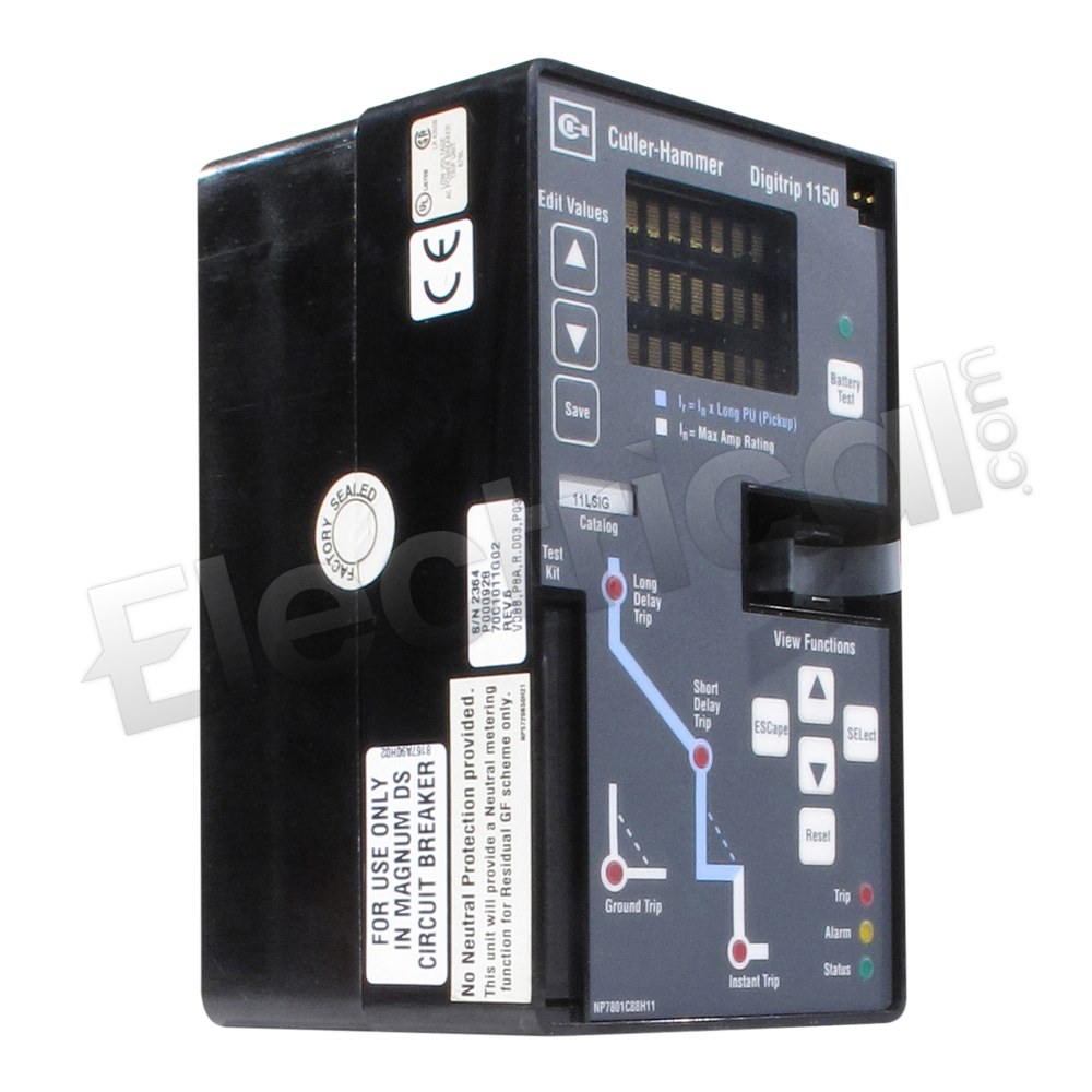 11LSIG Cutler Hammer Trip Units And Programmers Circuit Breaker