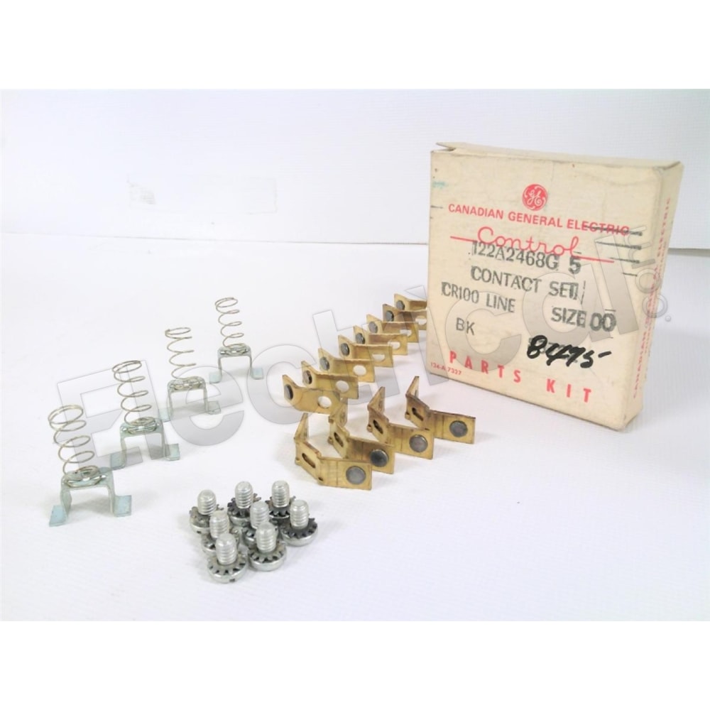 General Electric 122A2468G-5 Contact Kit Motor Control