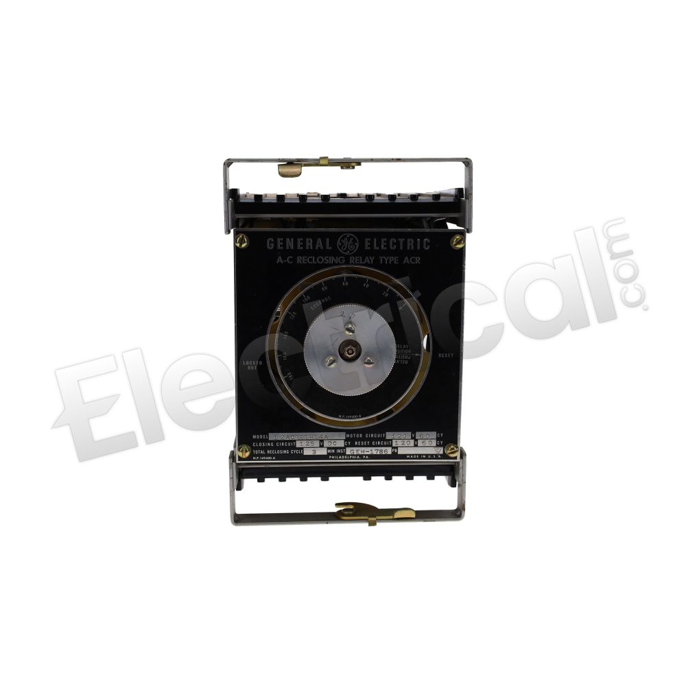 General Electric 12ACR11B14A Reclosing Relay
