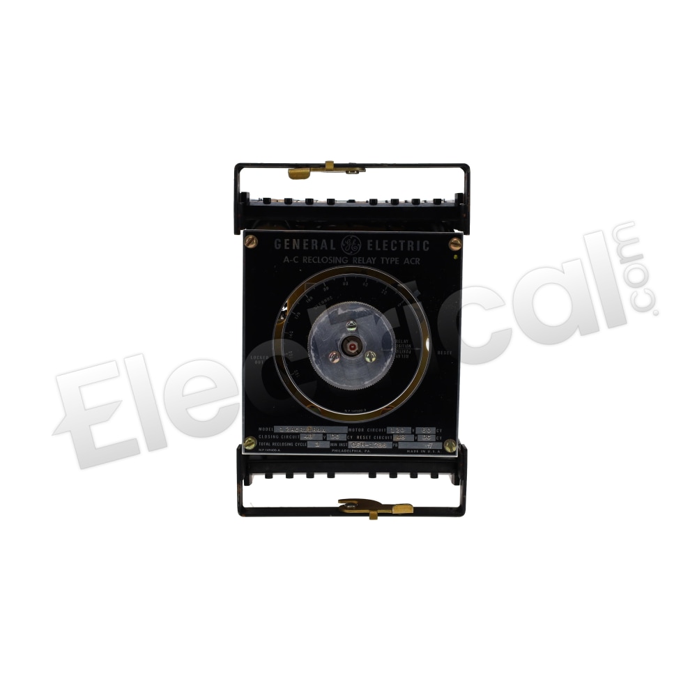 General Electric 12ACR11B4A Reclosing Relay