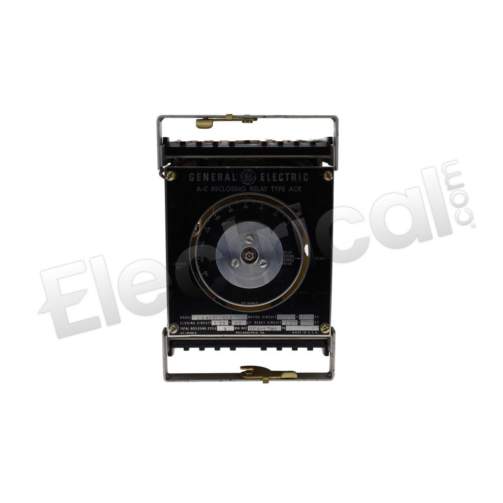 General Electric 12ACR11B5A Reclosing Relay