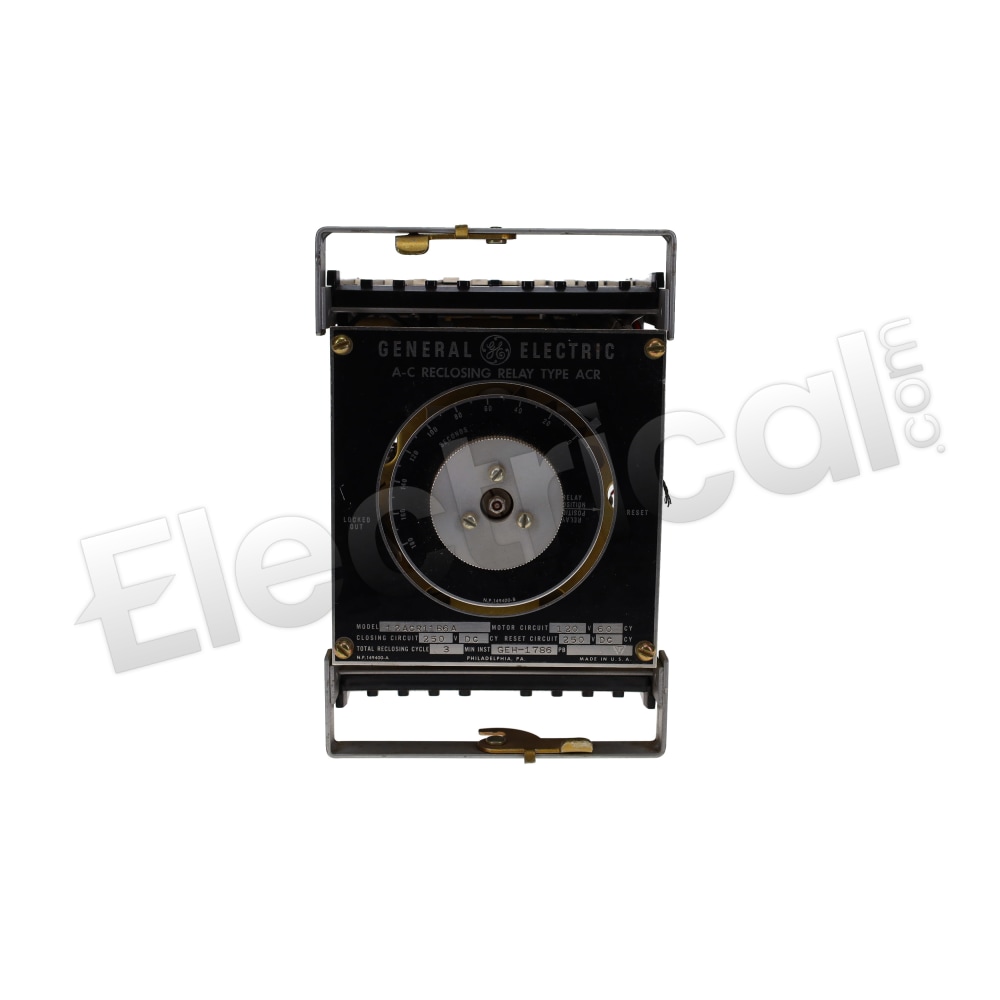 General Electric 12ACR11B6A Reclosing Relay