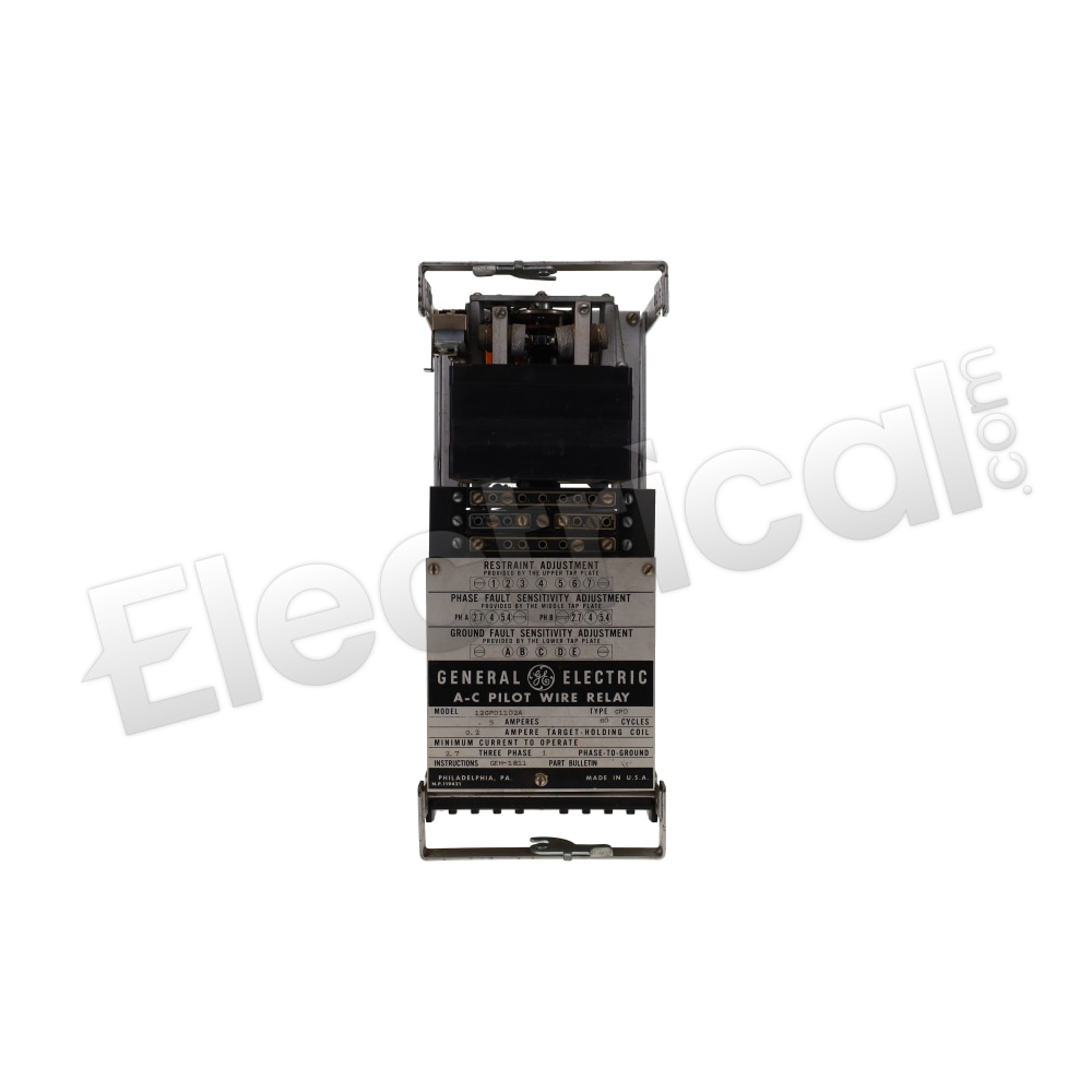 General Electric 12CPD11D2A AC Pilot Wire Relay