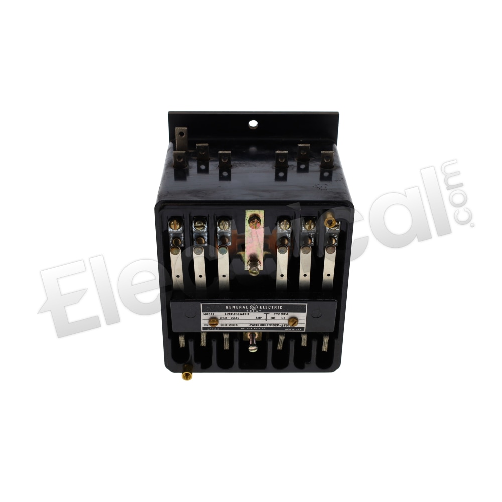 General Electric 12HFA51A41H Relay Auxiliary Relay