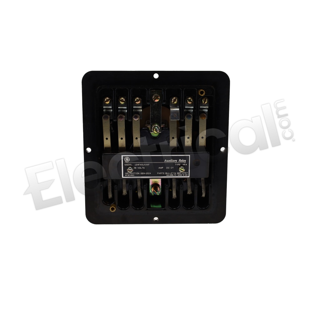 General Electric 12HFA51A44F Relay Auxiliary Relay