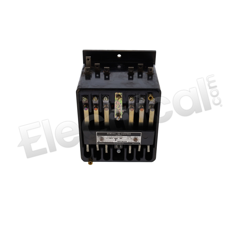 12HFA51A46H General Electric Relay Auxiliary Relay