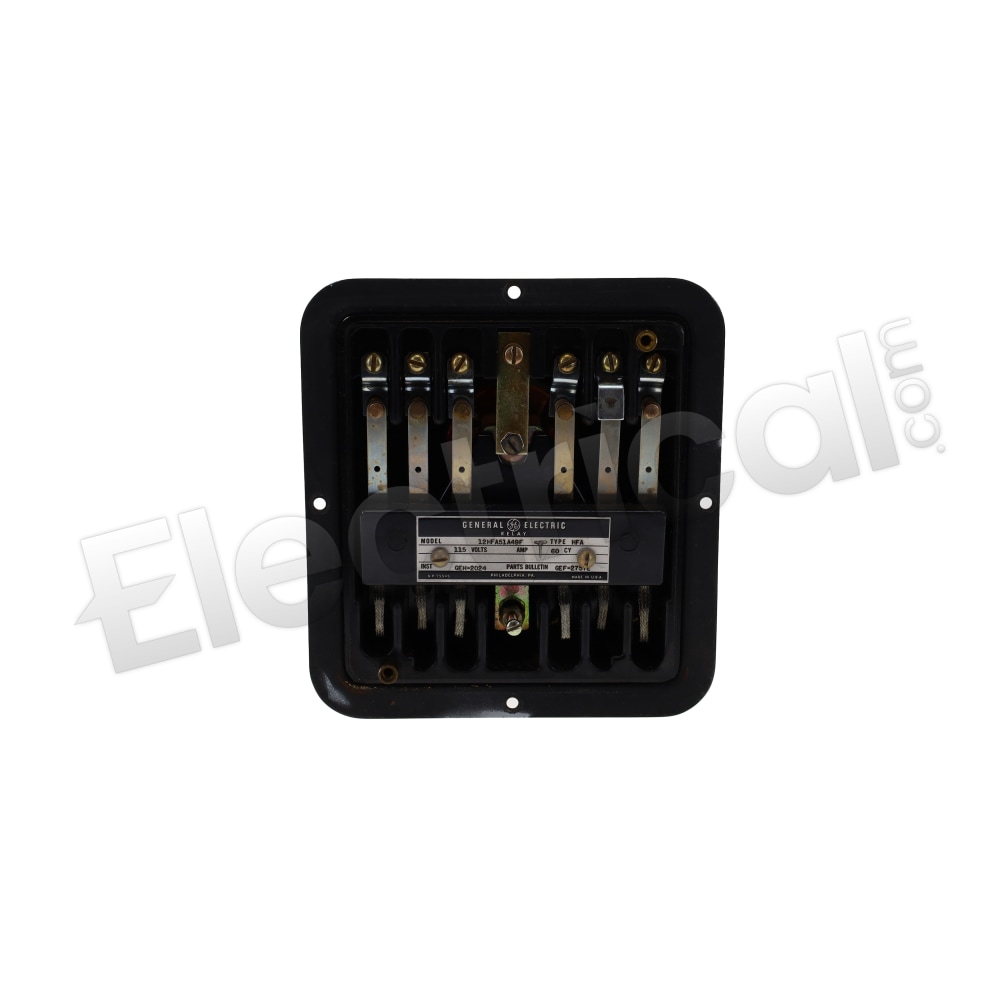 General Electric 12HFA51A49F Relay Auxiliary Relay