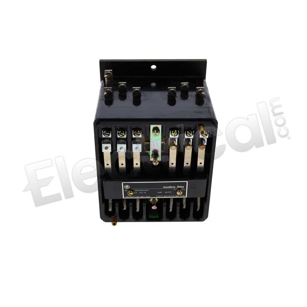 General Electric 12HFA51A49H Relay Auxiliary Relay