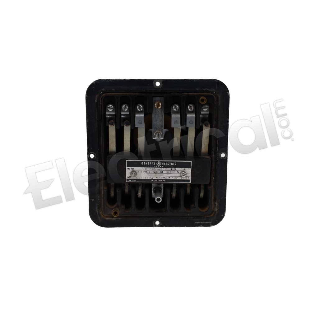 General Electric 12HFA51A51F Relay Auxiliary Relay