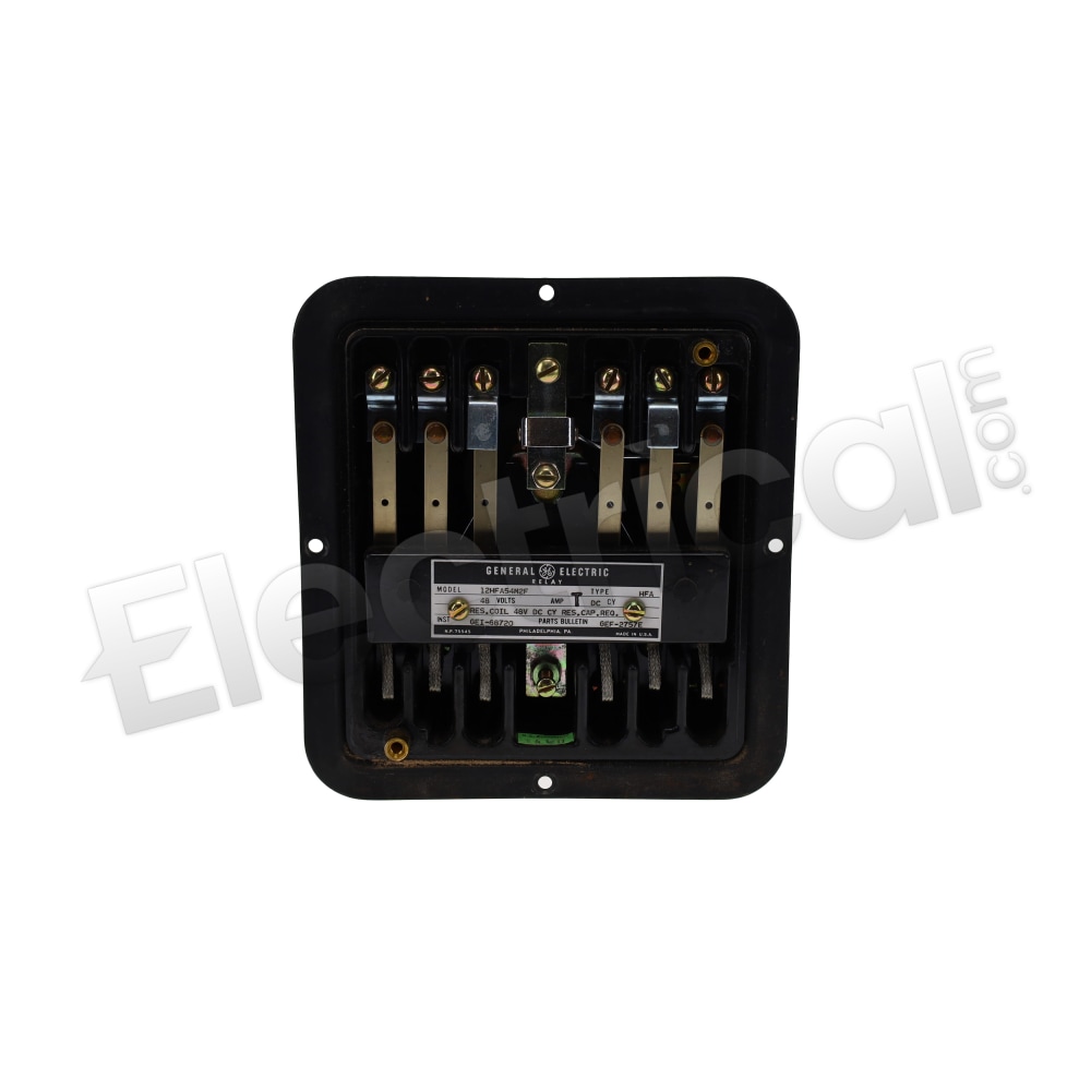 General Electric 12HFA54M2F Relay Auxiliary Relay