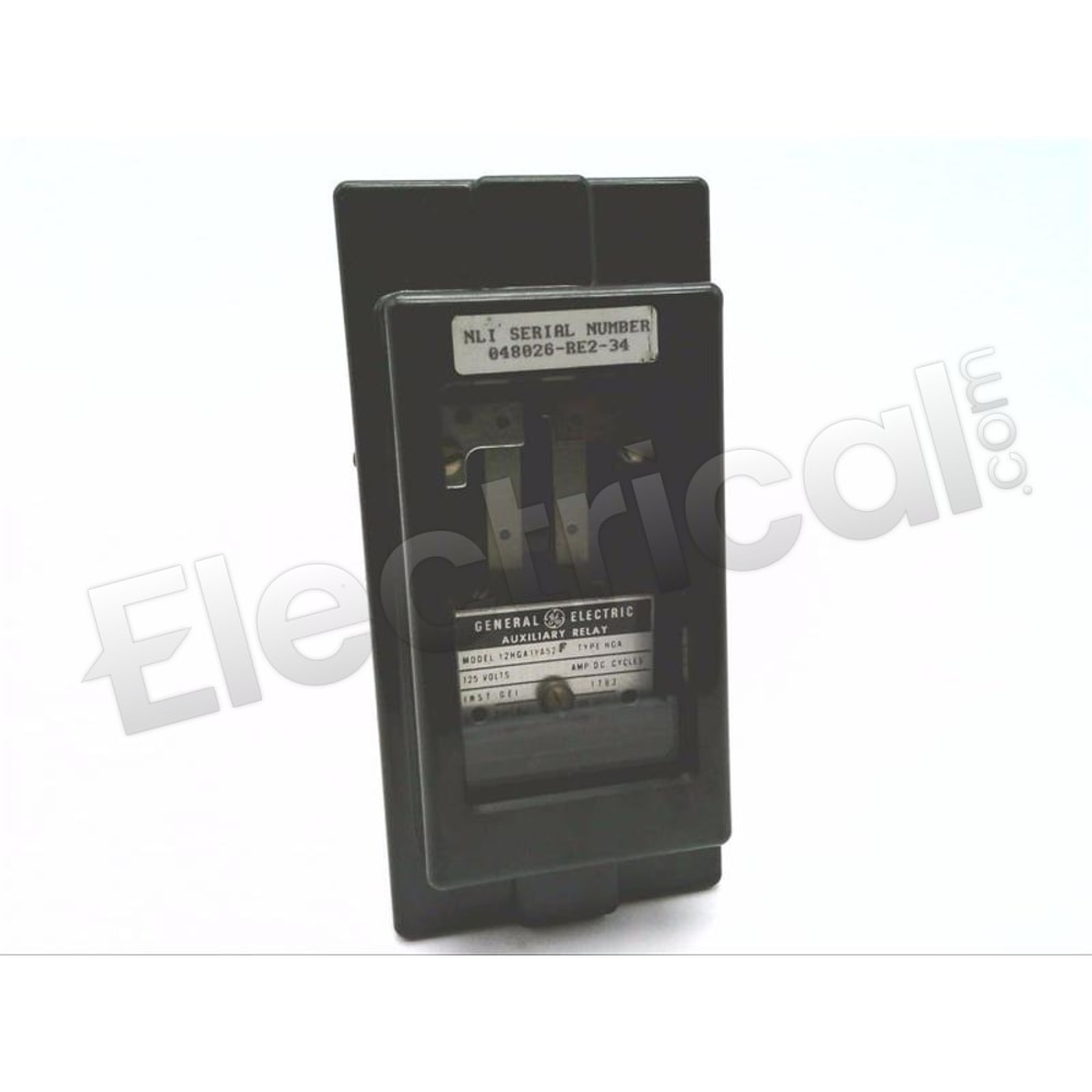 12HGA11A52F General Electric Relay Auxiliary Relay