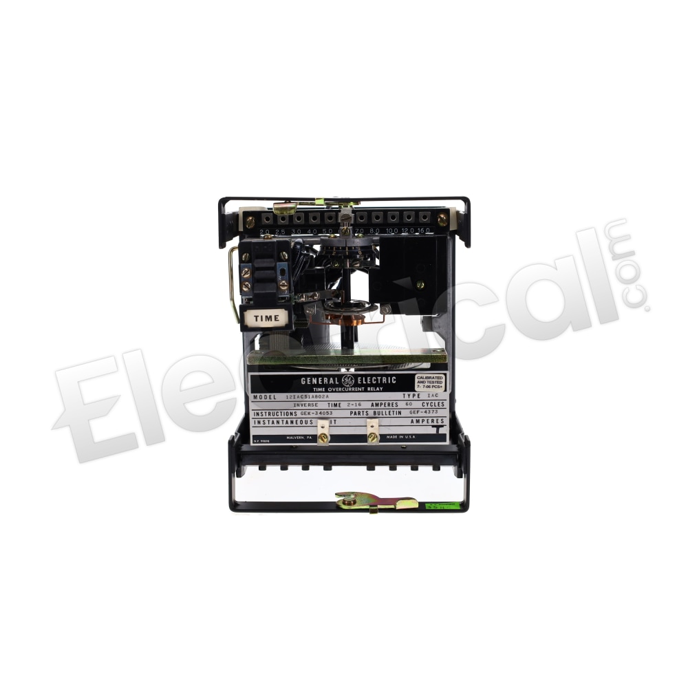 12IAC51A802A General Electric Current Protection Relay