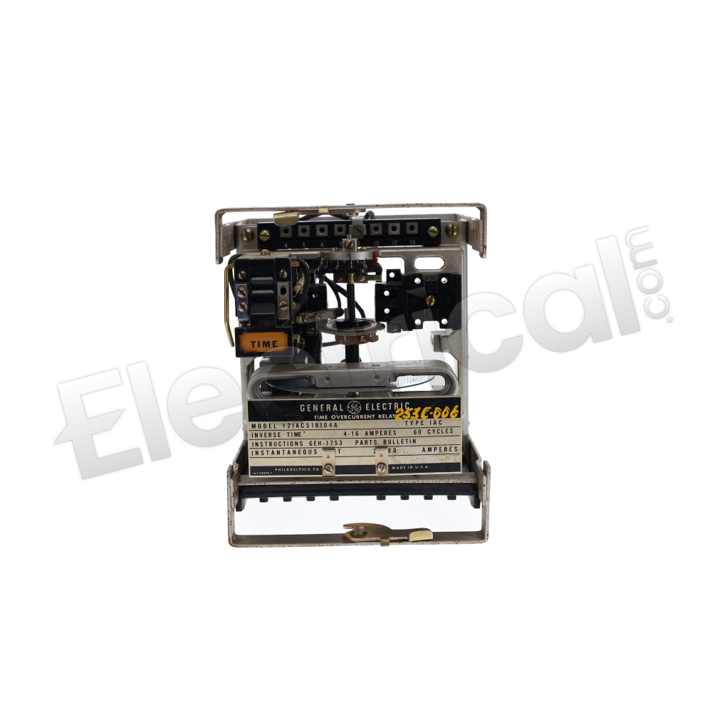 12IAC51B104A General Electric Current Protection Relay