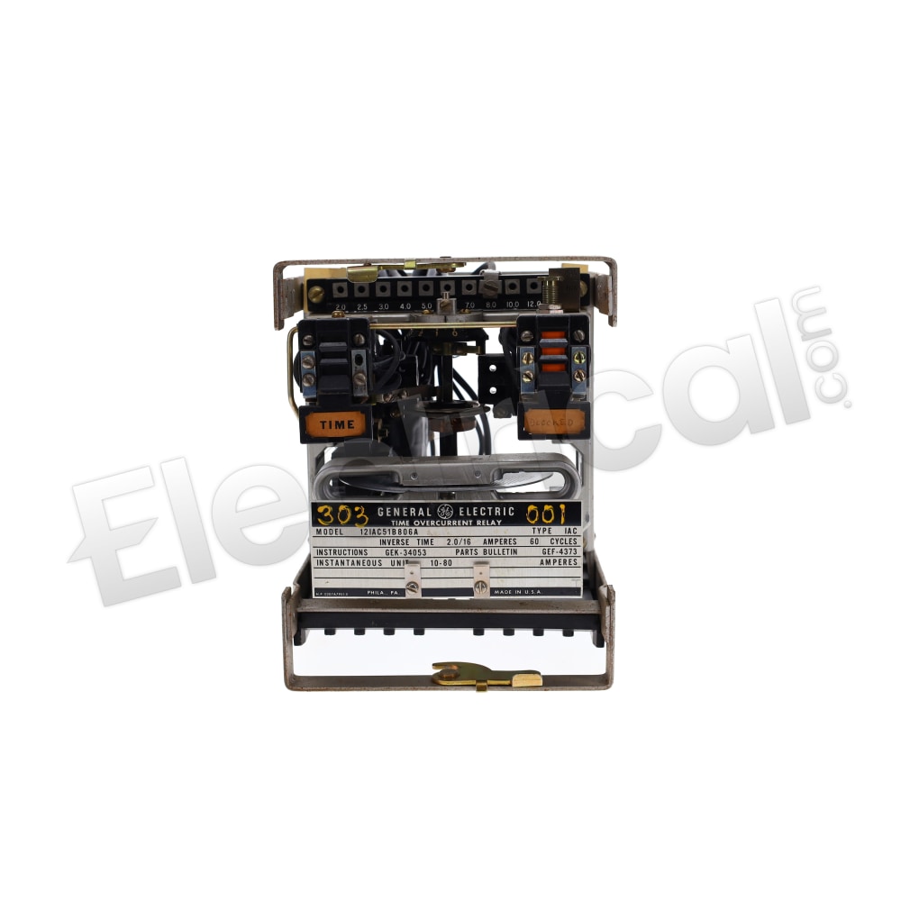 General Electric 12IAC51B806A Current Protection Relay