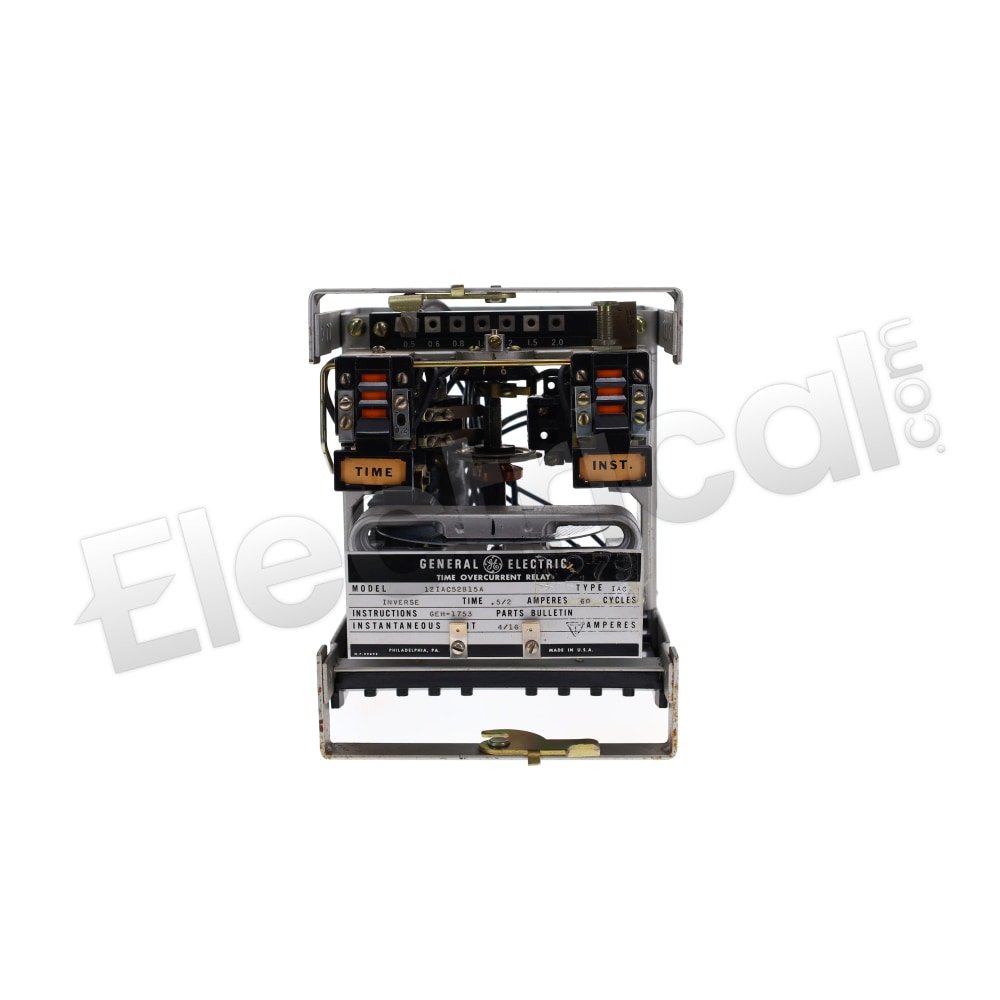 General Electric 12IAC52B15A Current Protection Relay