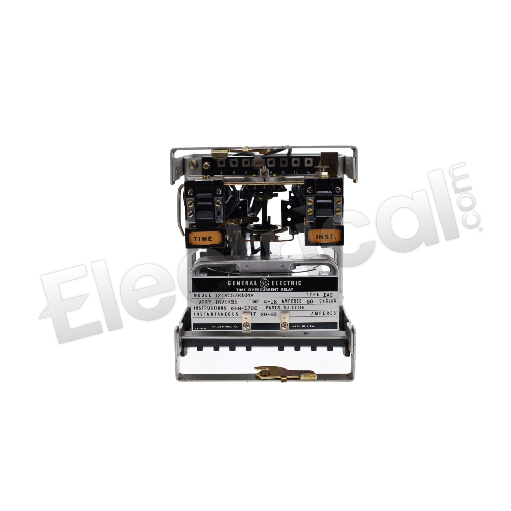 General Electric 12IAC53B104A Current Protection Relay
