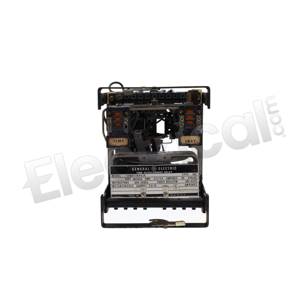 12IAC53B803A General Electric Current Protection Relay