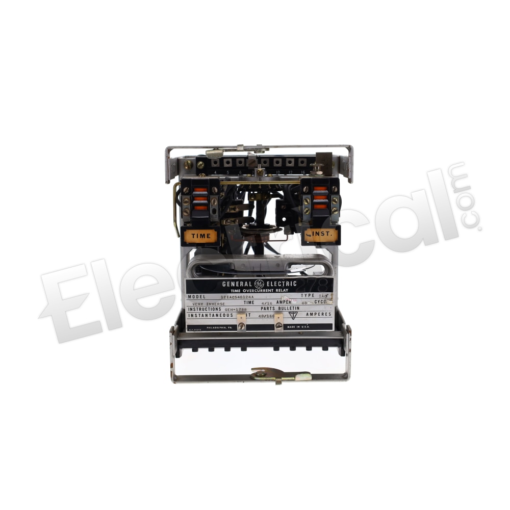 12IAC54B124A General Electric Current Protection Relay