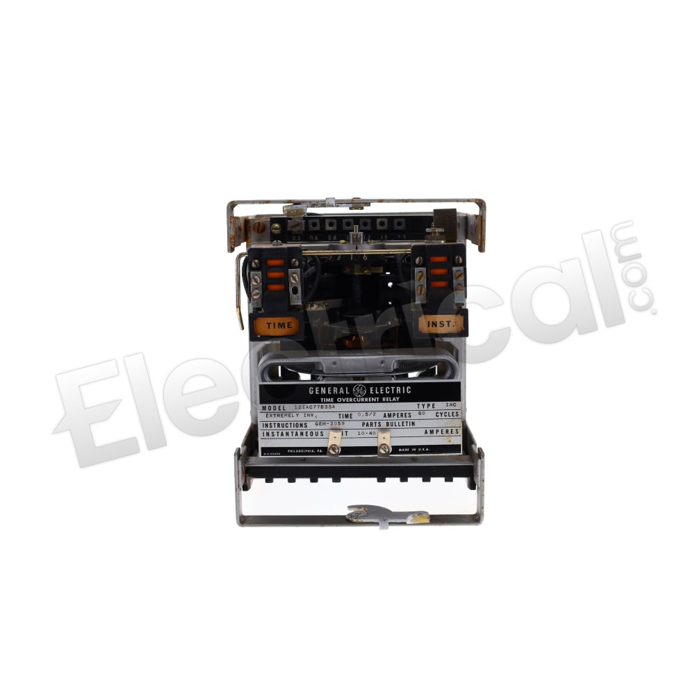 12IAC77B33A General Electric Current Protection Relay