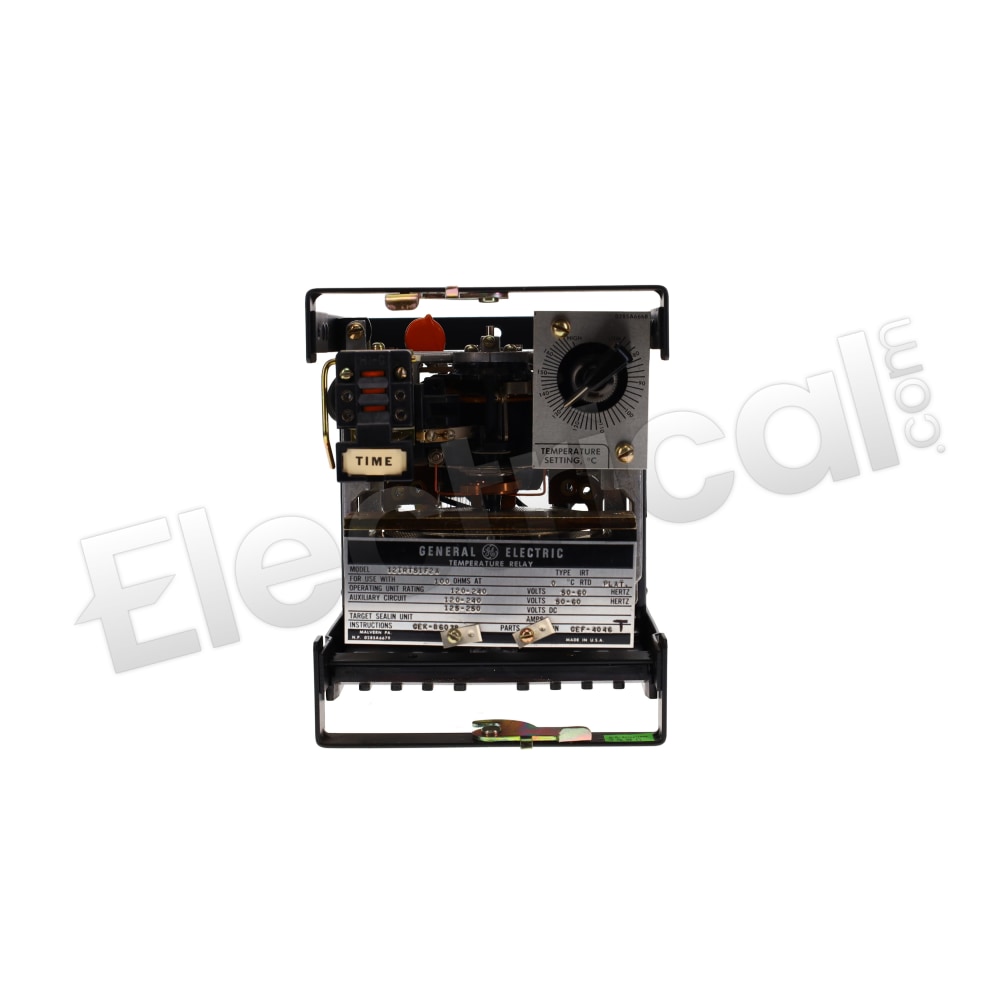 General Electric 12IRT51F2A Temperature Relay Relay