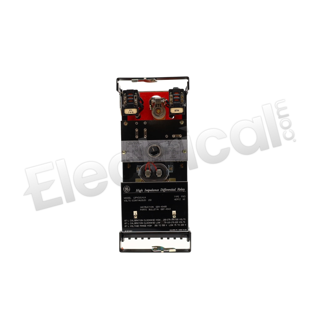 General Electric 12PVD21A1A Bus Protection Relay